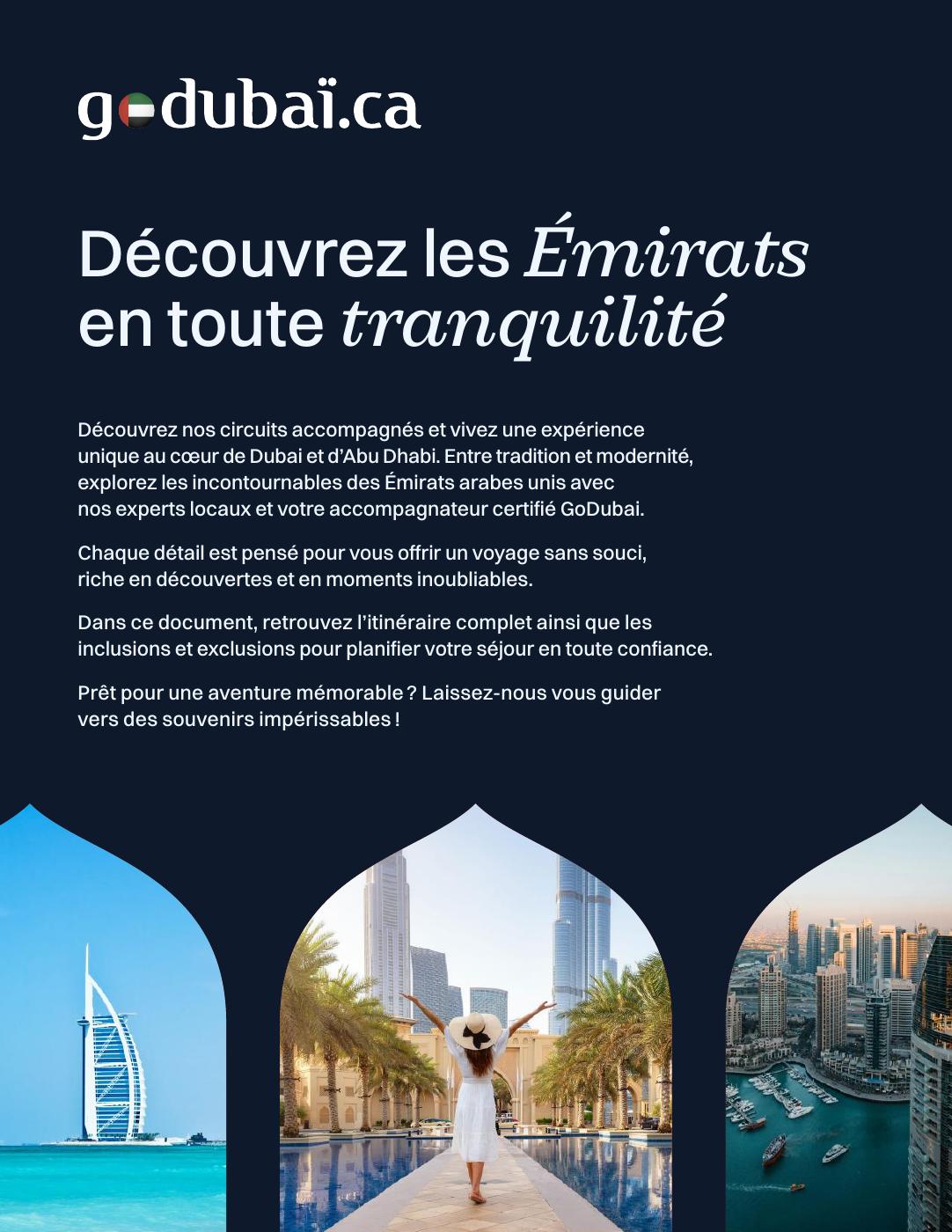 Brochure Groupe FR GoDubai