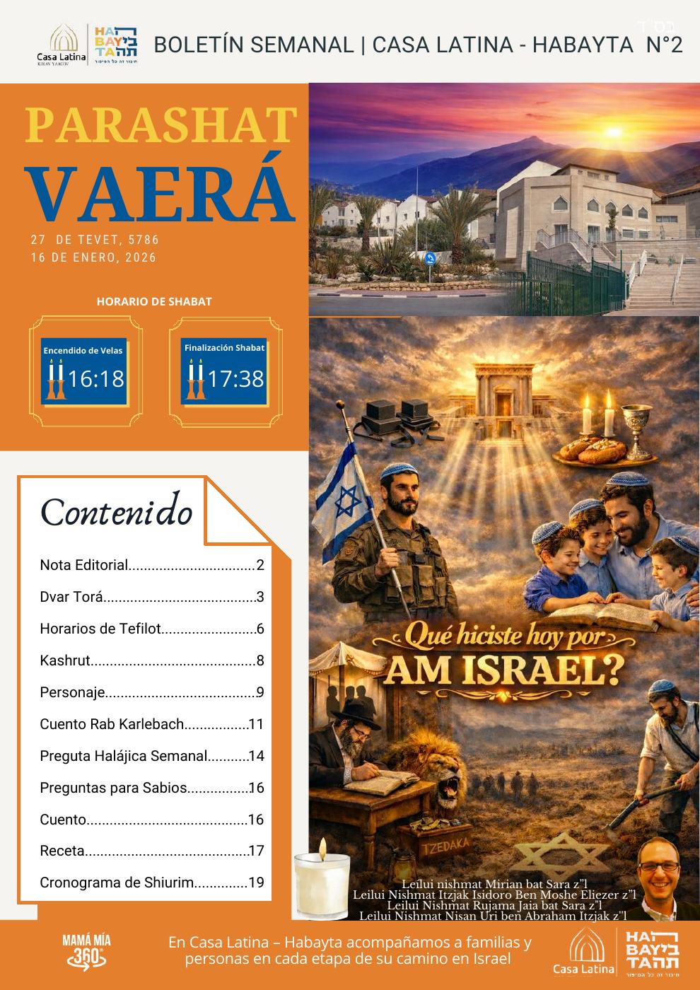 BOLETÍN SEMANAL DIGITAL CASA LATINA - HABAYTA N°2 | PDF to Flipbook