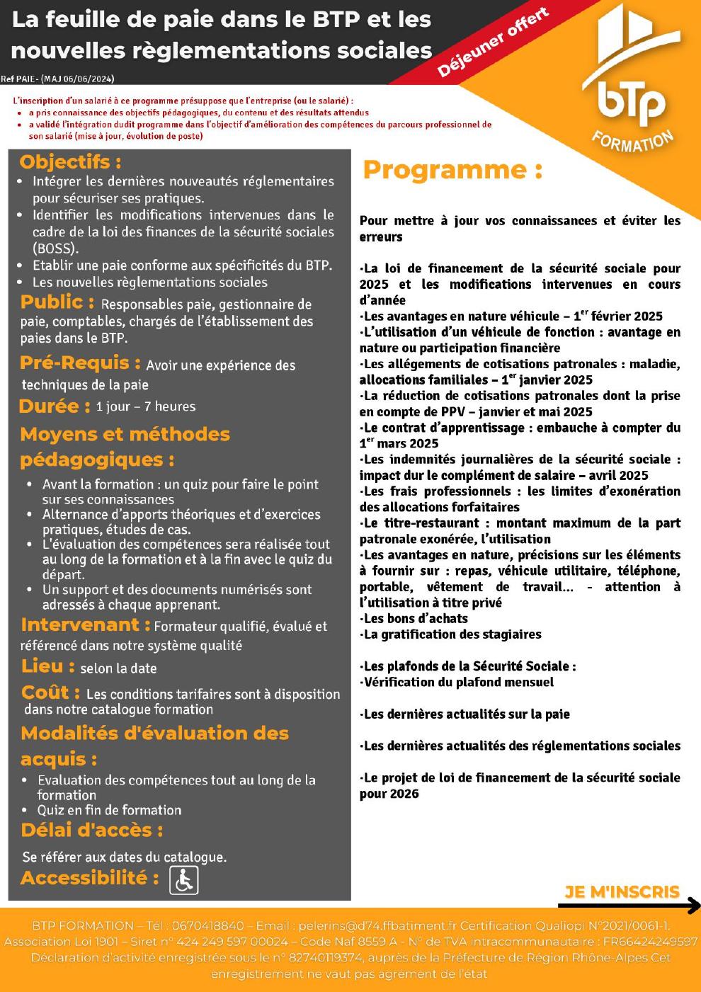 La fiche de paie dans le BTP et les nouvelles réglementations sociales