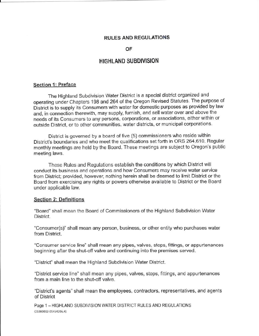 HSWD Rules and Regulations | PDF to Flipbook