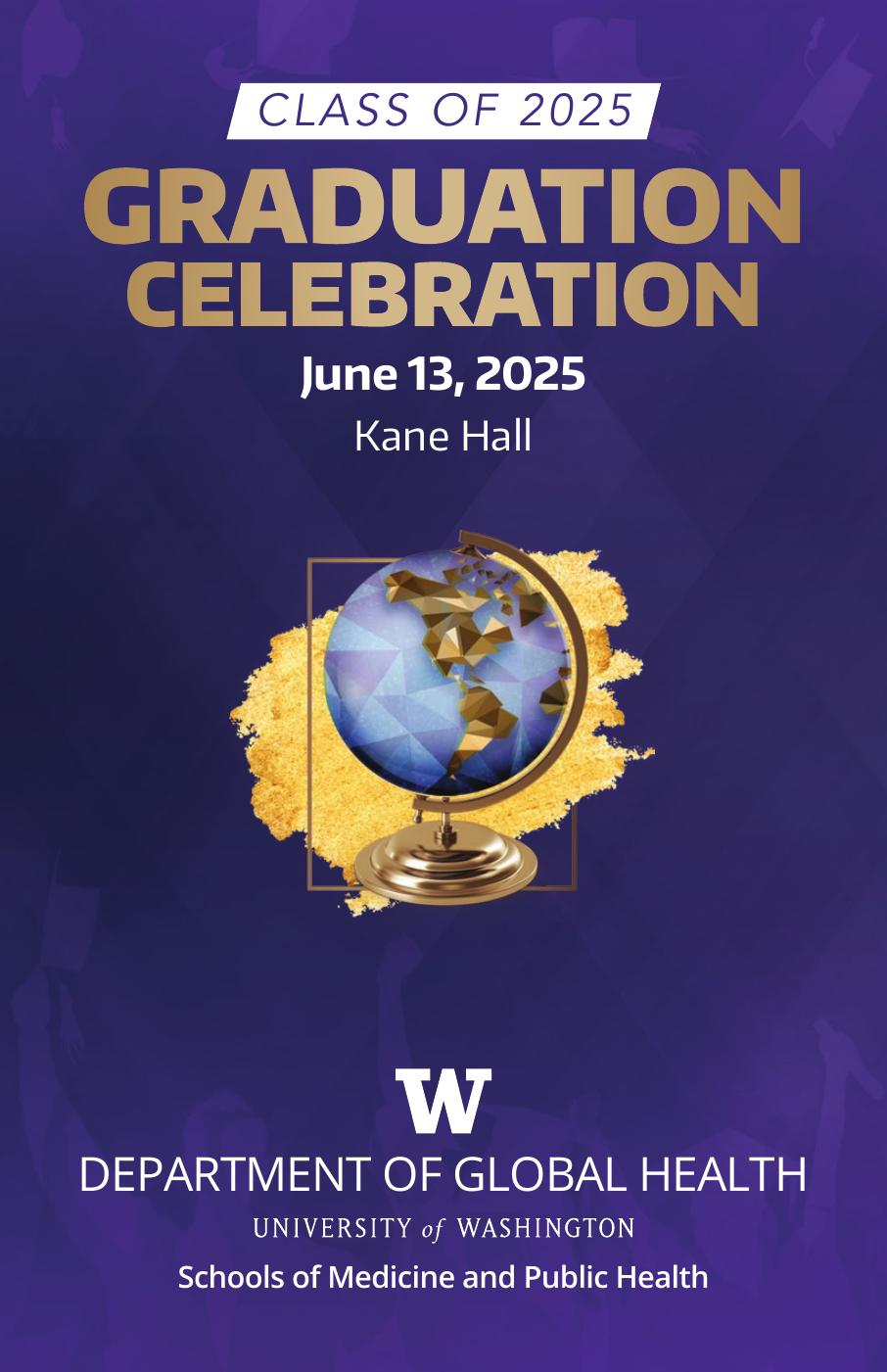 Department of Global Health Graduation Celebration 2025 | PDF to Flipbook