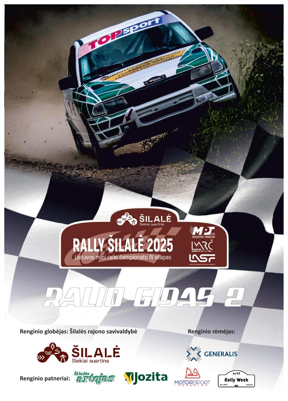 "Rally Šilalė 2025" Ralio gidas II | PDF to Flipbook