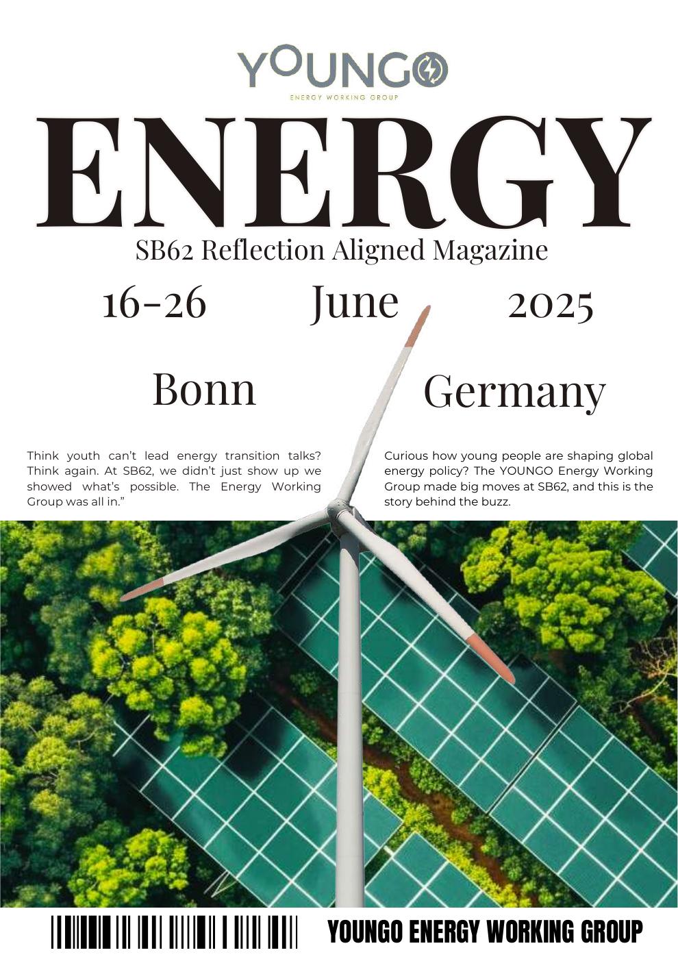 Energy Magazine Edition 1:SB62 | PDF to Flipbook