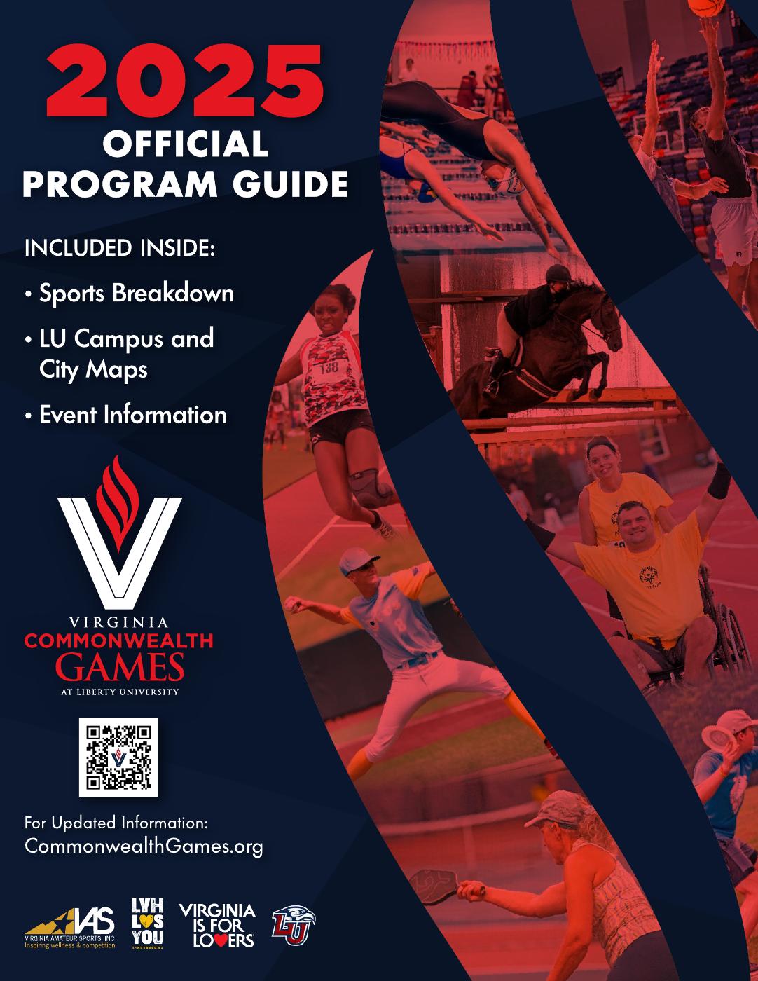 2025 VA Commonwealth Games Official Program Guide