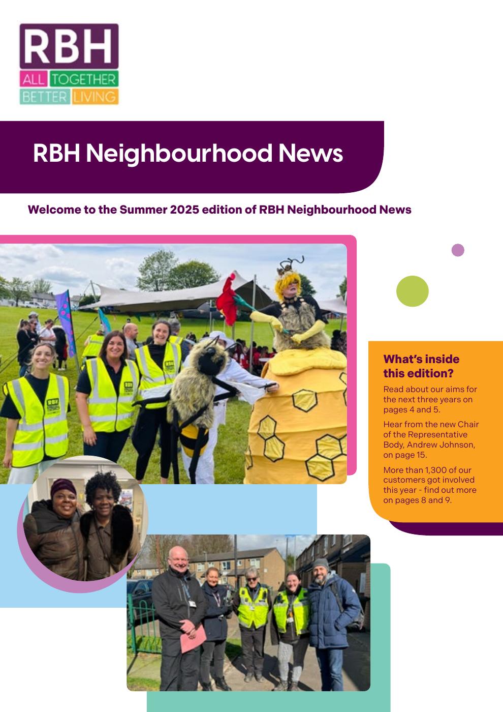 RBH Neighbourhood News Summer 2025 | PDF to Flipbook