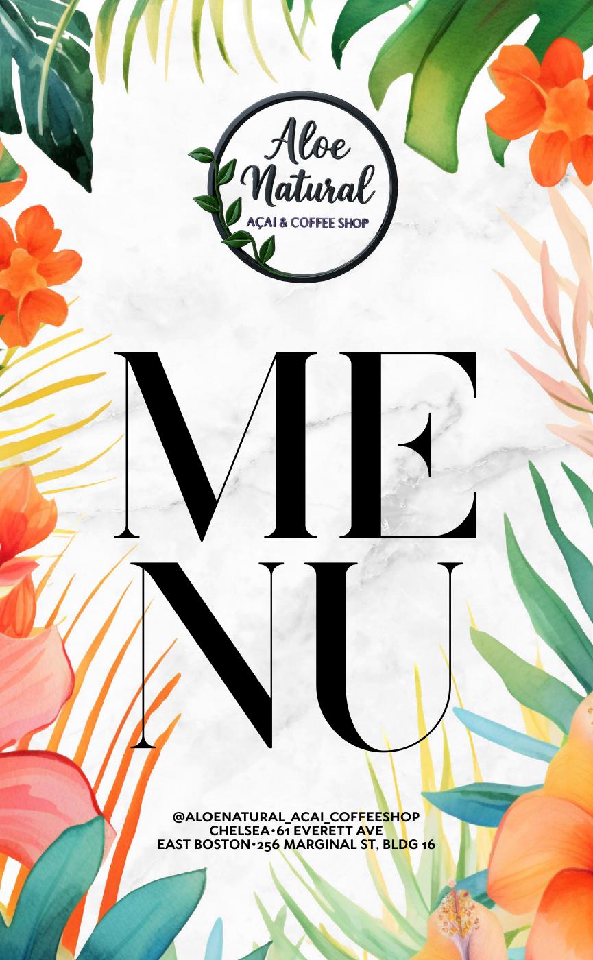MENU ALOE NATURAL | PDF to Flipbook