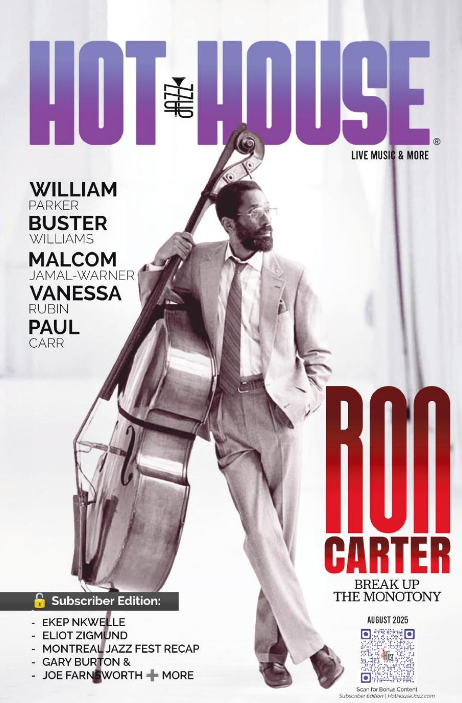 Hot House Jazz Guide - August 2025