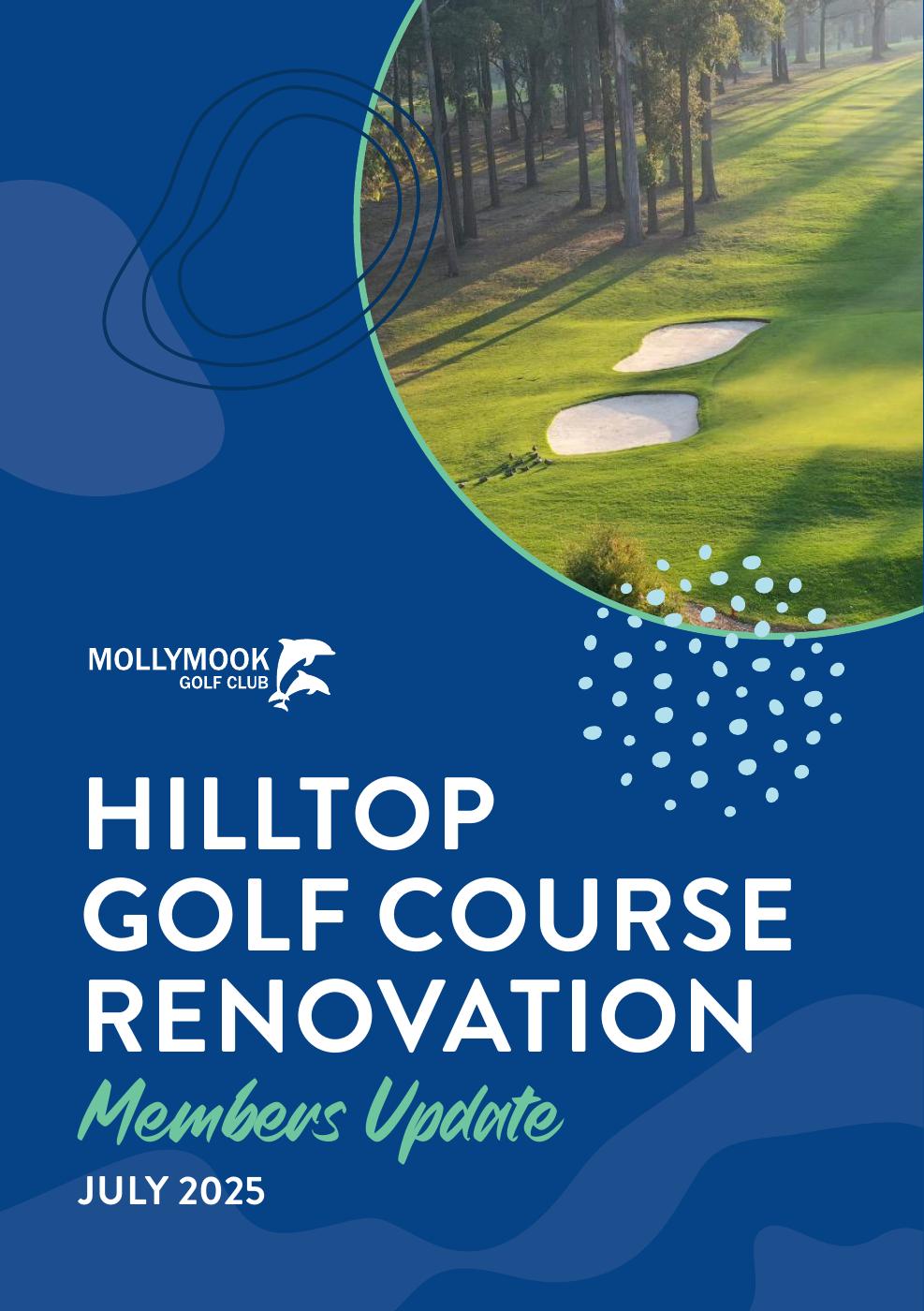 Hilltop Golf Course Renovation | PDF to Flipbook