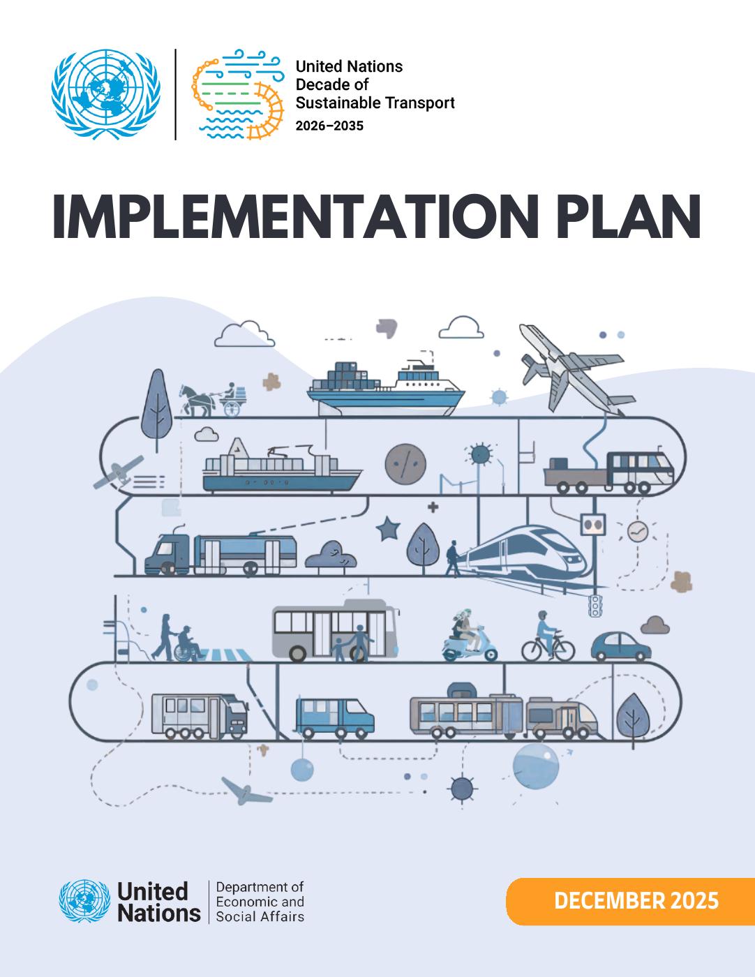 Implementation Plan for the Decade of Sustainable Transport (2026-2035 ...