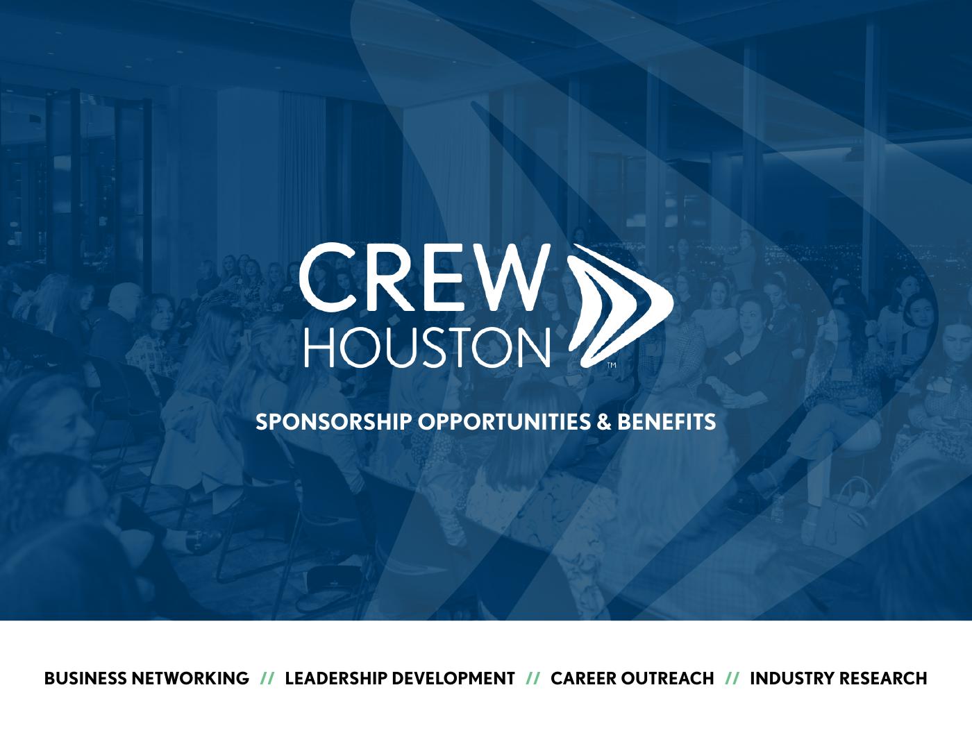 CREW Houston Sponsorship Brochure | PDF to Flipbook