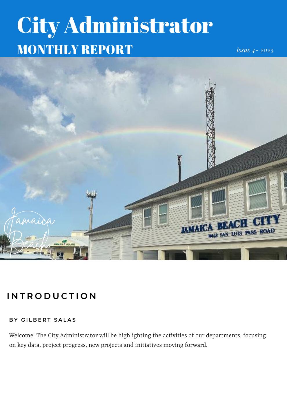 City Administrator Report | PDF to Flipbook