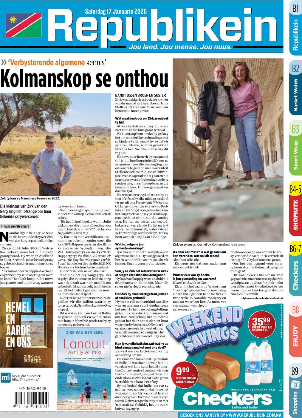 Republikein 17/01/2026