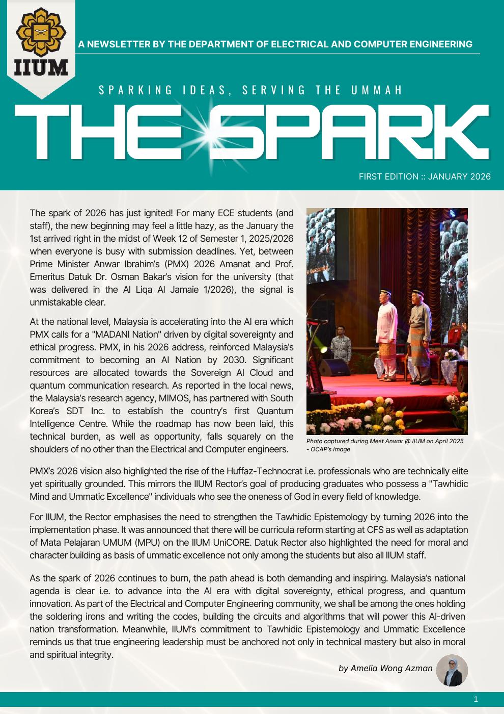 Copy of SPARK ECE NEWSLETTER 2026 | PDF to Flipbook