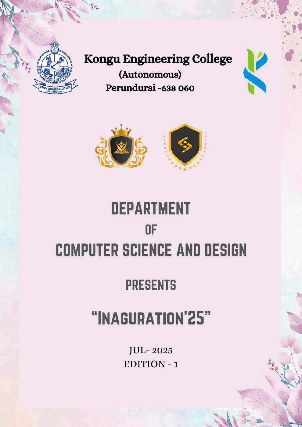 CSDA-Inauguration-Newsletter | PDF to Flipbook