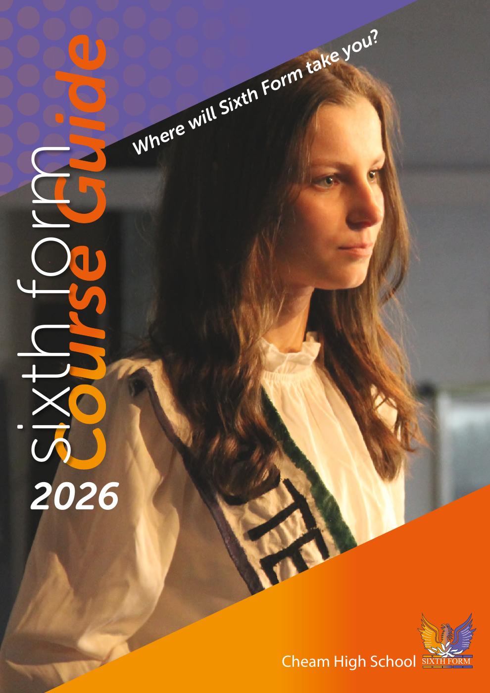 Cheam High School - Sixth Form Course Guide 2026