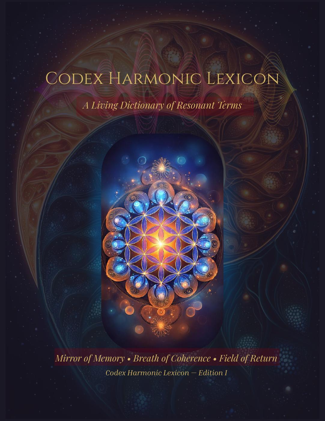 Codex Harmonic Lexicon