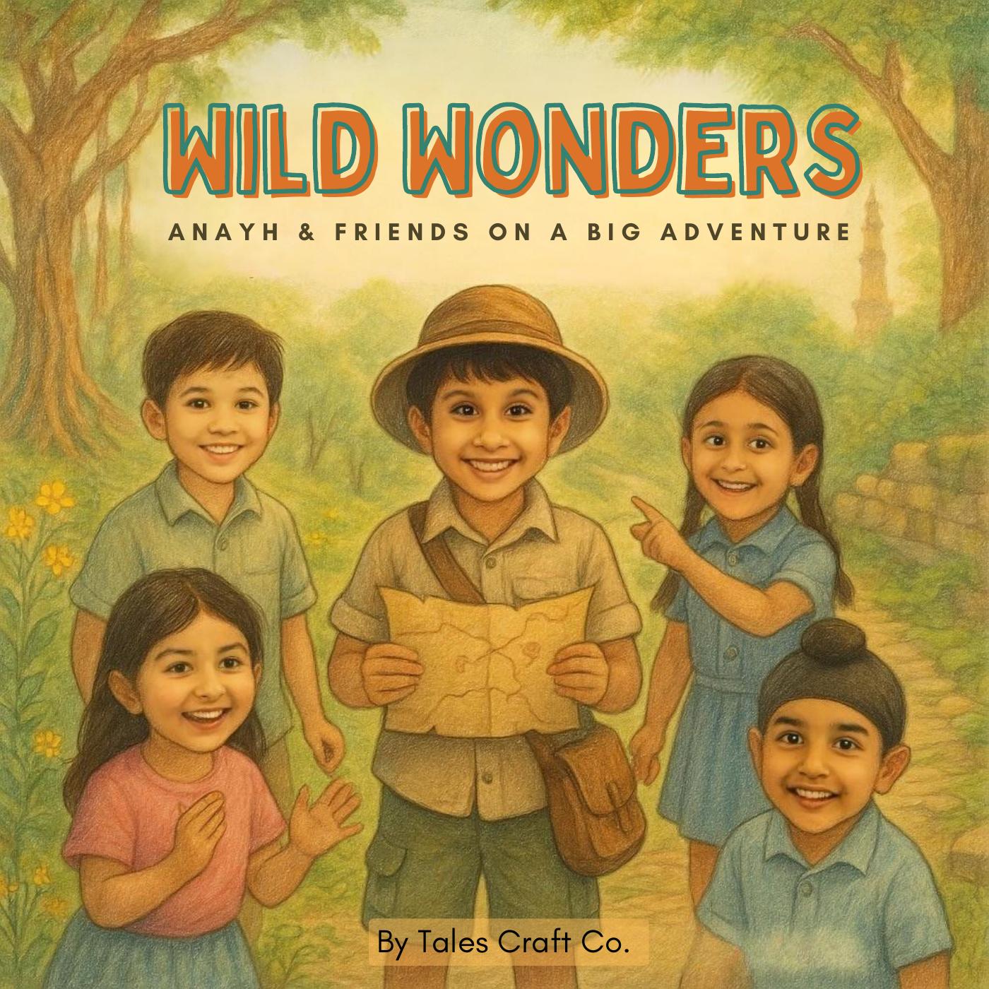 Full color Keepsake Book 1 Anayh's Treasure Hunt