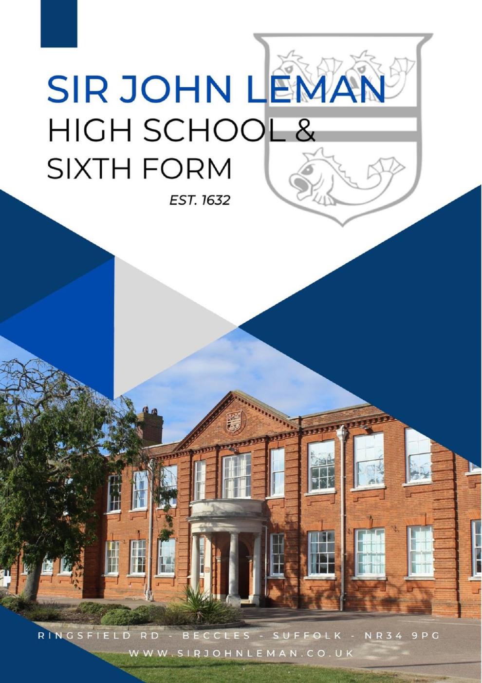 Sir John Leman High School & Sixth Form Prospectus