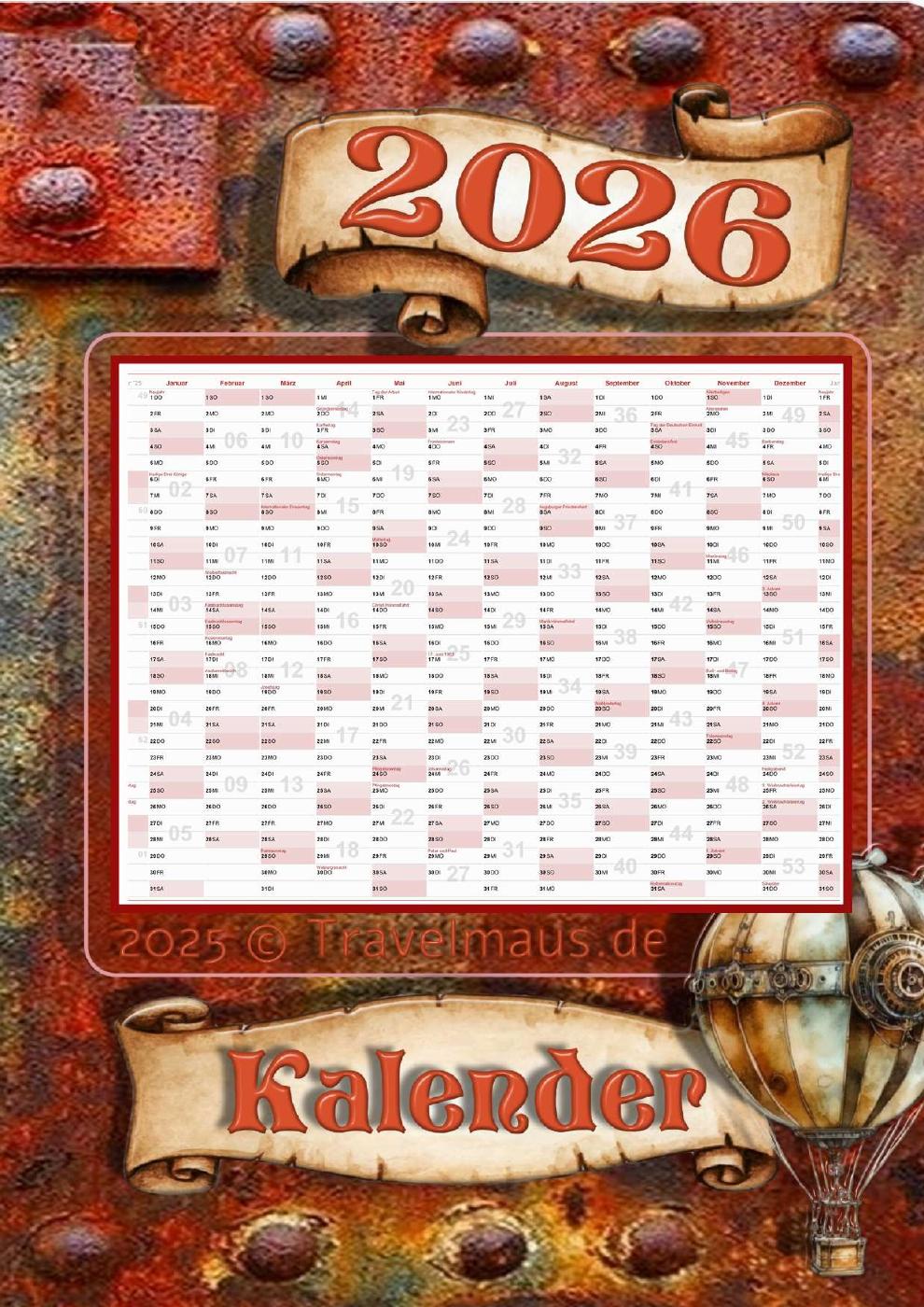 TM-Nostalgie-Kalender 2026