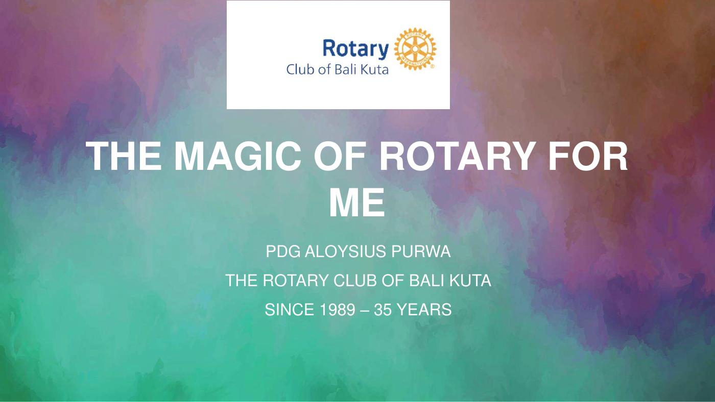 6 MAGIC OF ROTARY by Al Purwa | PDF to Flipbook