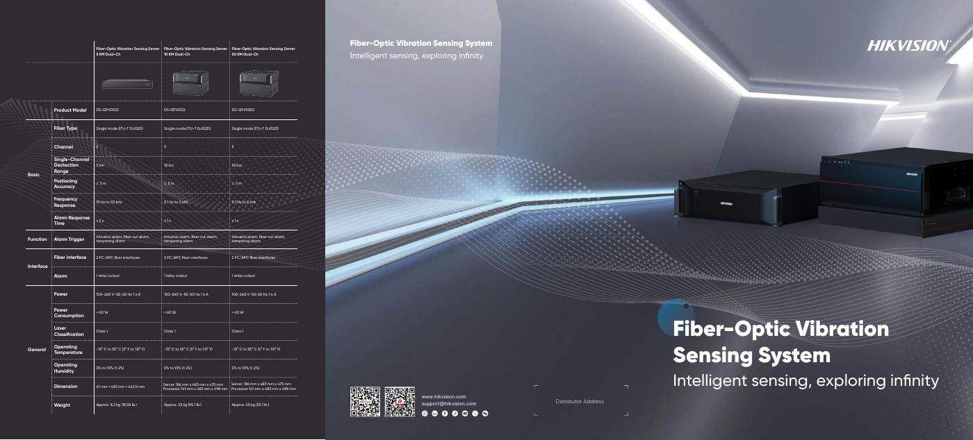 Leaflet - Fiber-Optic Vibration Sensing System