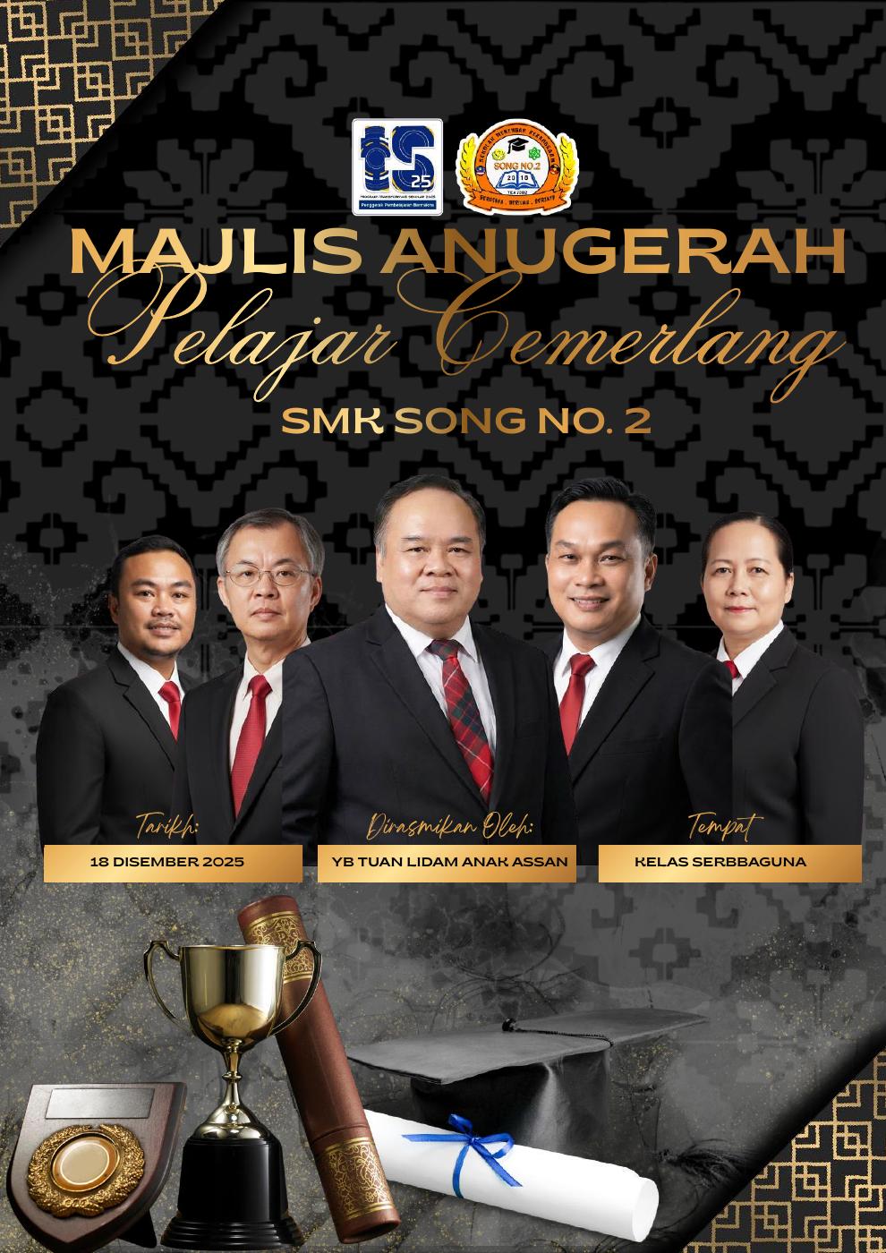 BUKU PROGRAM MAJLIS ANUGERAH CEMERLANG SMK SONG NO.2 | PDF to Flipbook