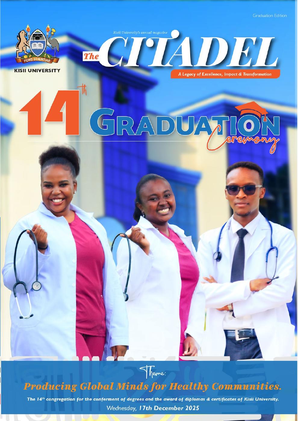 The Citadel, 14th Graduation Newsletter Dec 2025