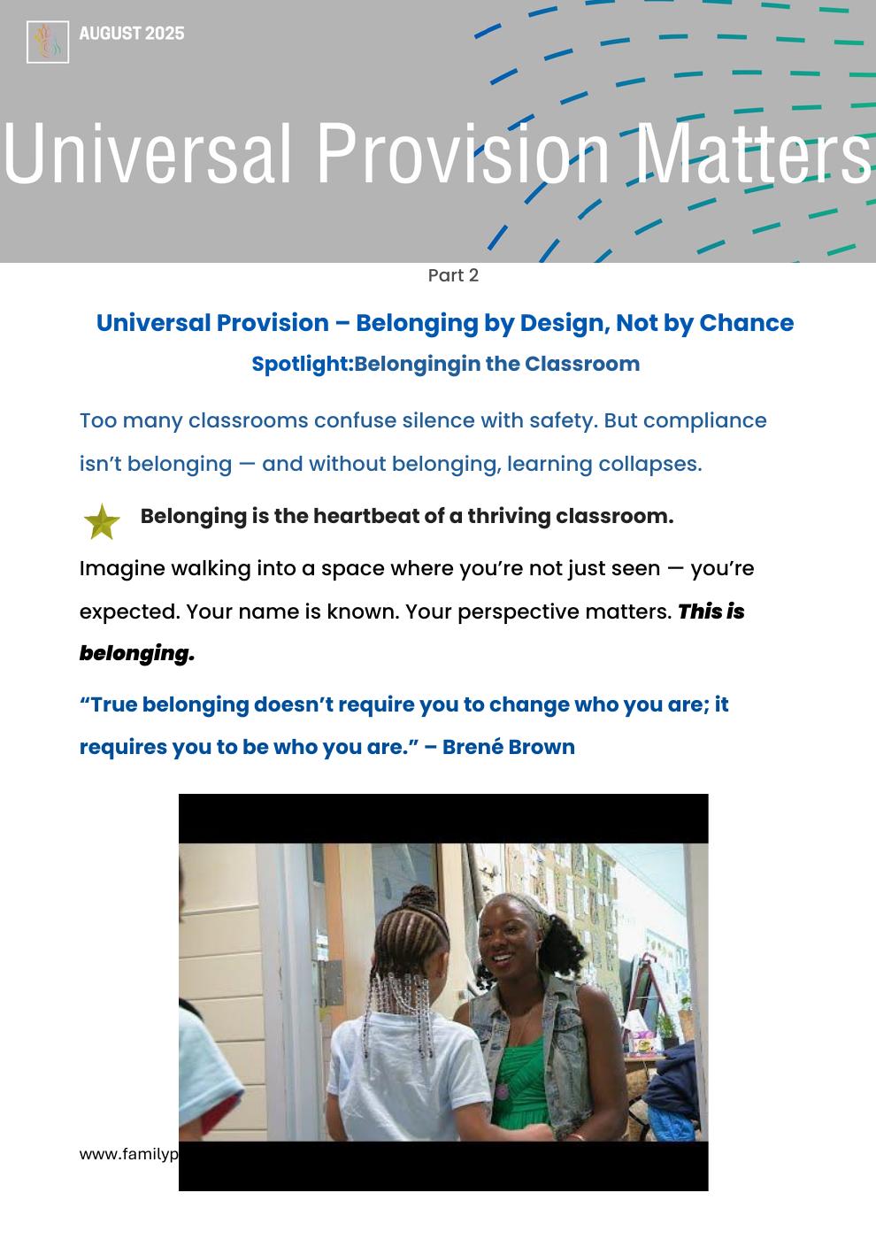 Universal Provision Matters | PDF to Flipbook