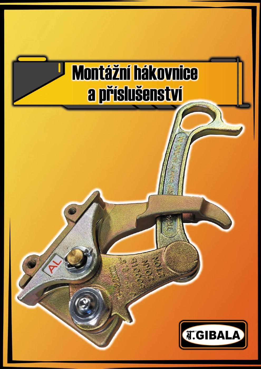 CZ - Montážne hákovnice a príslušenstvo | PDF to Flipbook