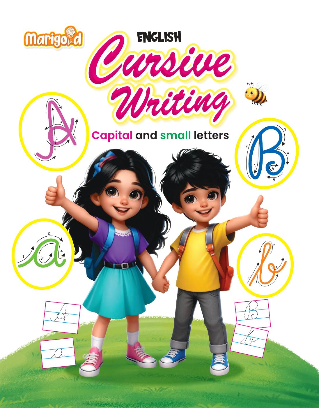 Marigold- Cursive Writing (Capital and Small Letter)