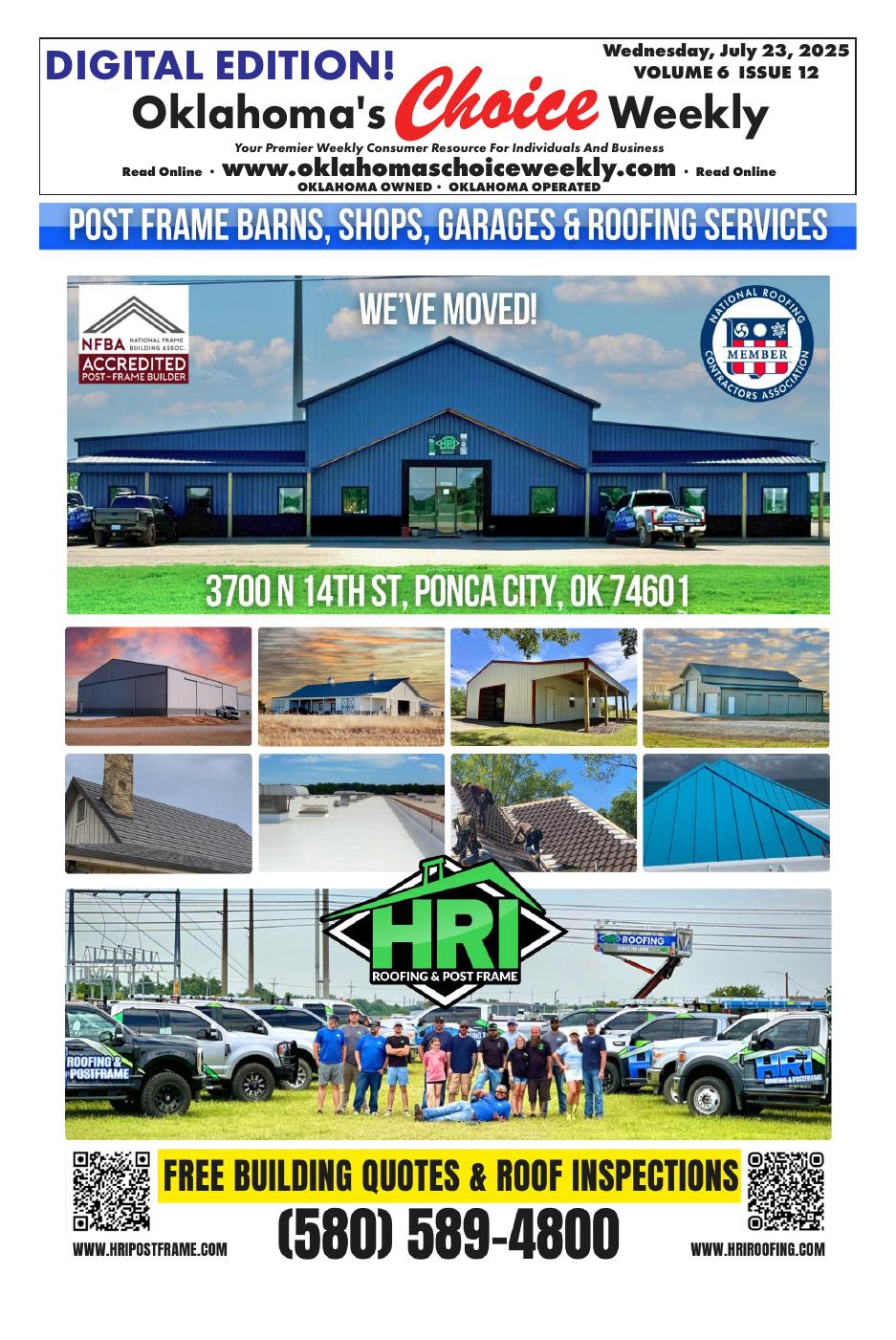 Oklahoma's Choice Weekly Volume 6 Issue 12