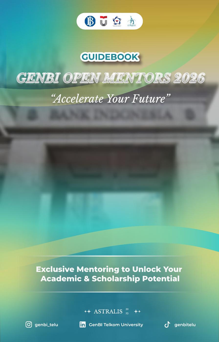 GenBI Open Mentors 2026 : Accelerate Your Future | PDF to Flipbook