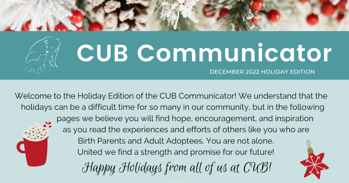 CUB Communicator - Winter 2022 Edition