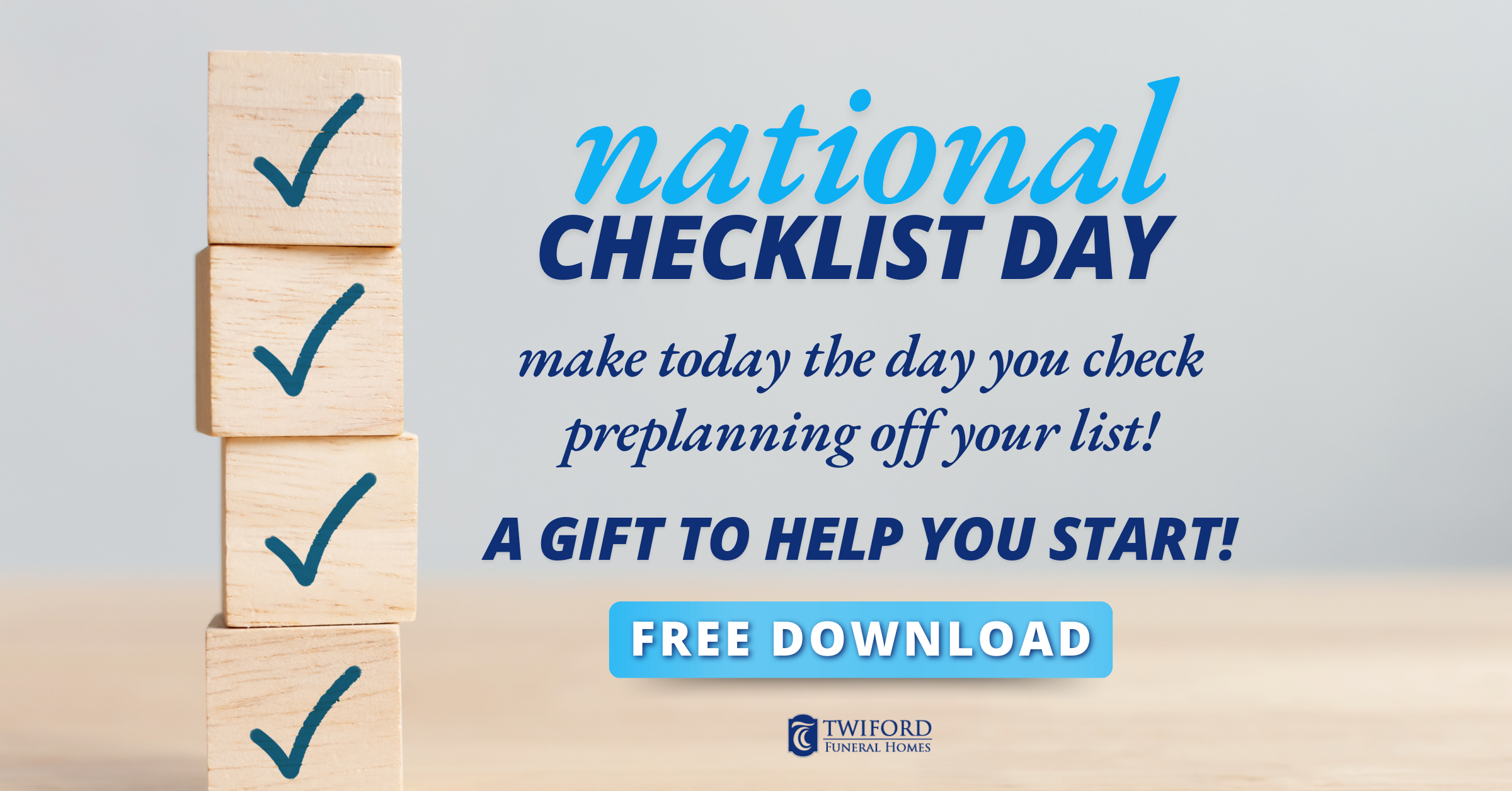 Happy National Checklist Day!