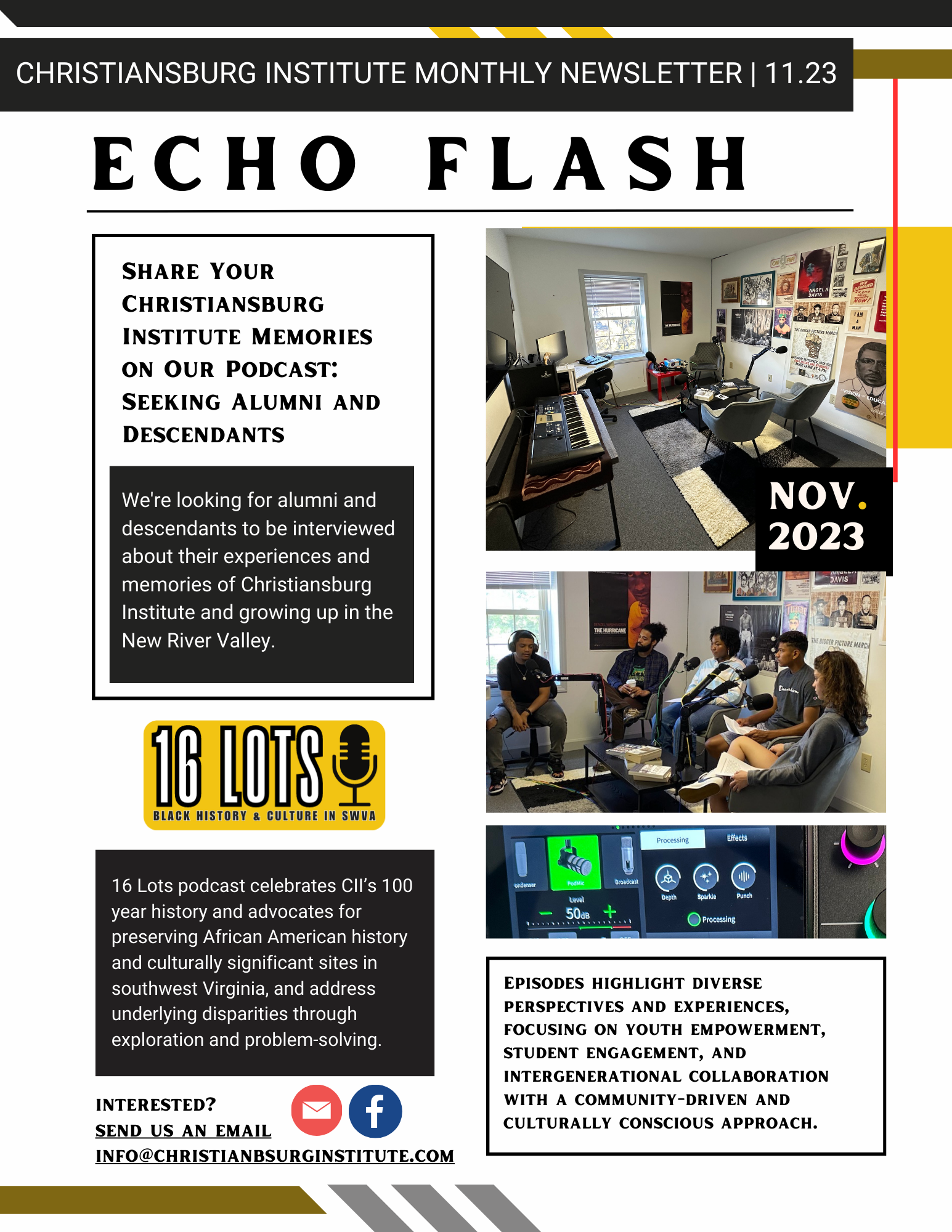 Nov. Echo Flash 2023 | PDF to Flipbook