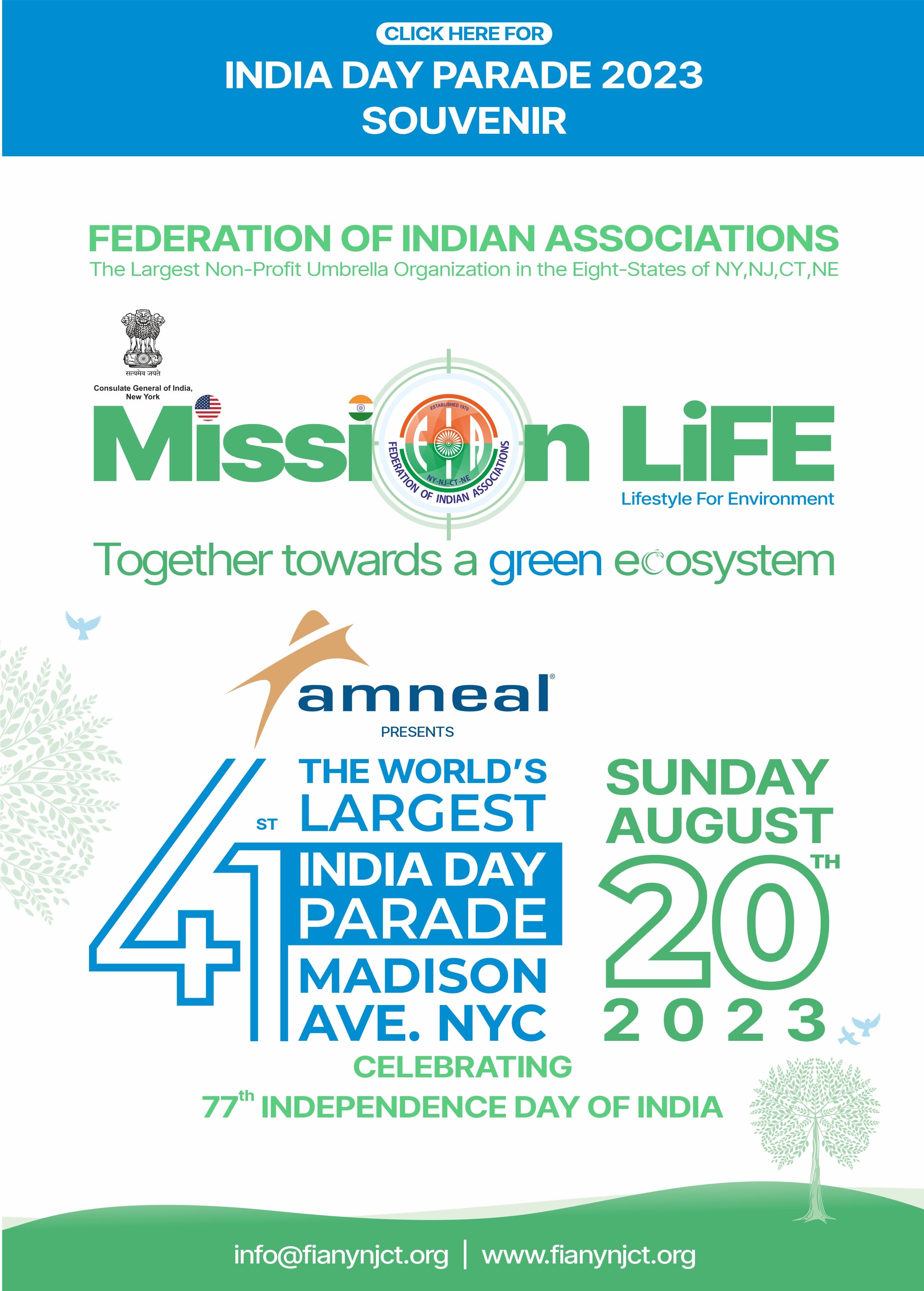 Double Celebrations - Spectacular India Day Parade and the Chandrayan ...