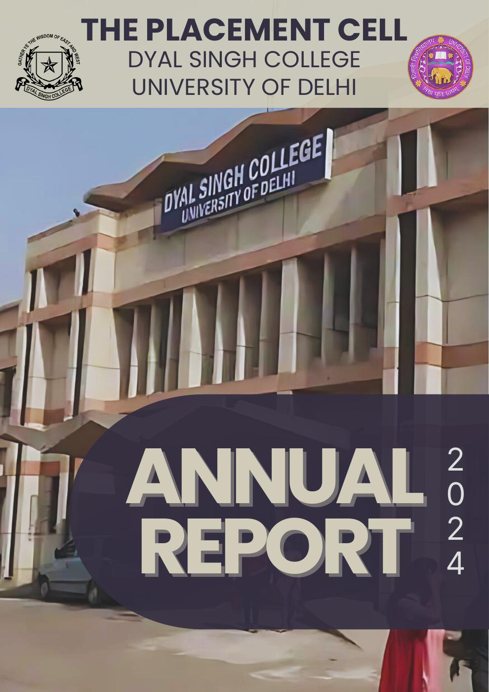The Placement Cell | Annual Report 2023-24 | PDF to Flipbook