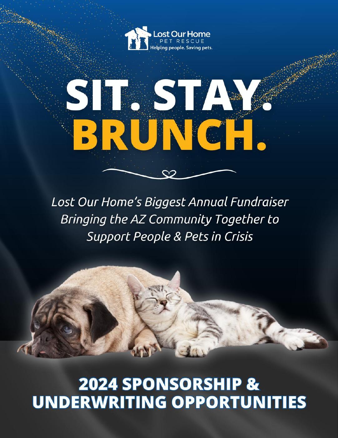 Lost Our Home Pet Rescue's Annual Sit. Stay. Brunch. | PDF to Flipbook