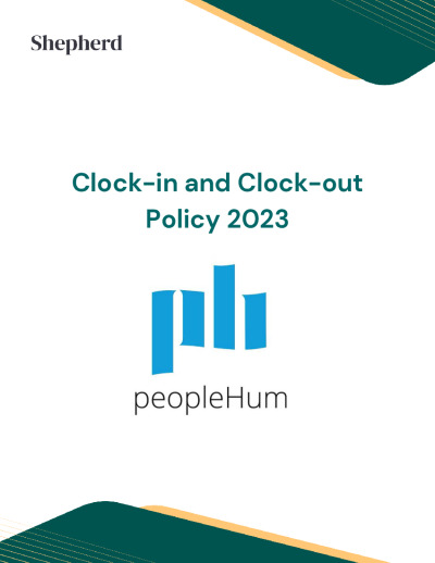 Clock-In and Clock-Out Policy 2023 (PeopleHum)
