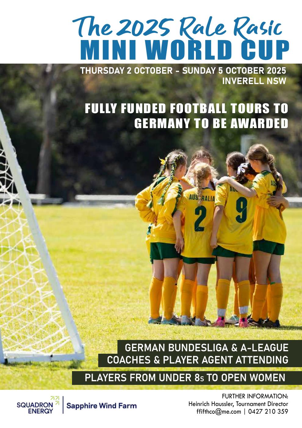 Mini World Cup Tournament Brochure