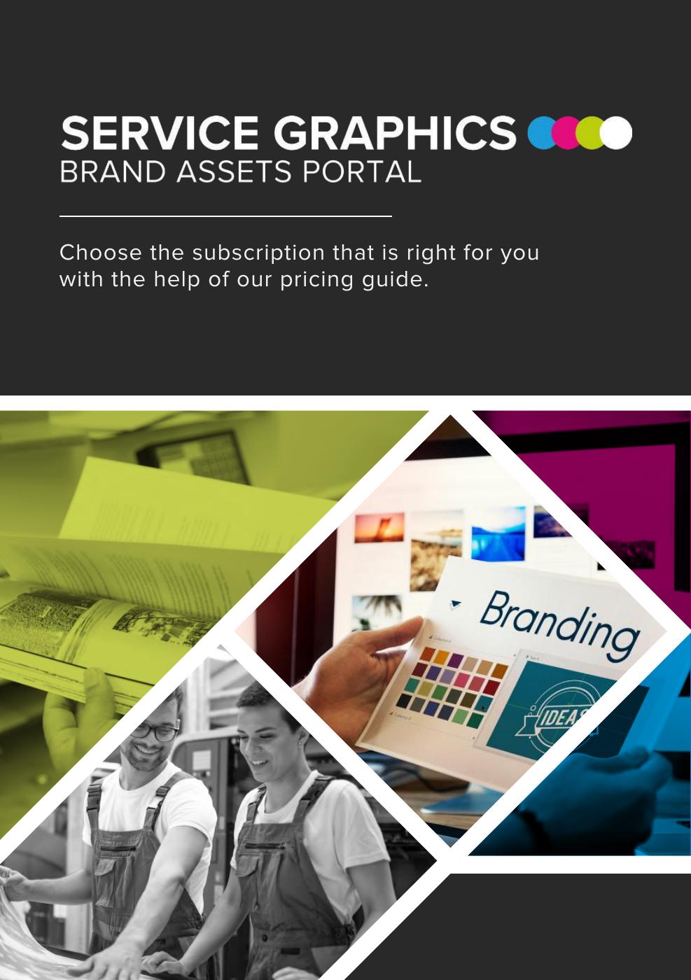 Service Graphics Brand Assets Portal - Subscription Guide | PDF to Flipbook