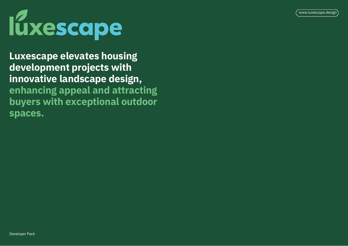 Luxescape Developer Pack 3.0