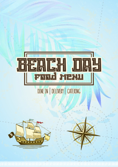 Beach Day Food Menu