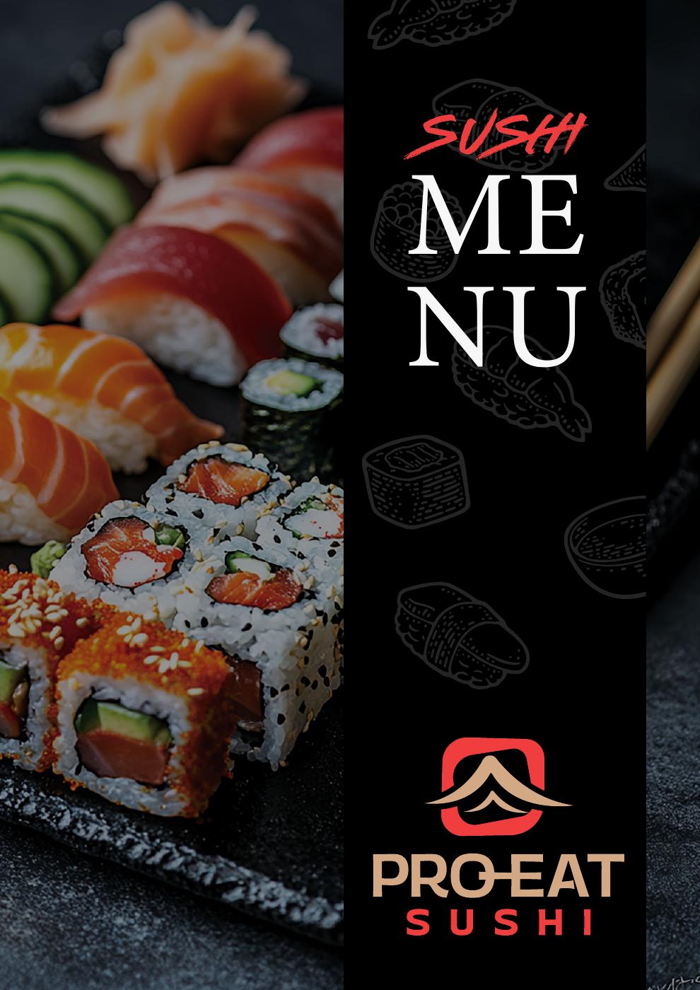 PRO EAT SUSHI MENU
