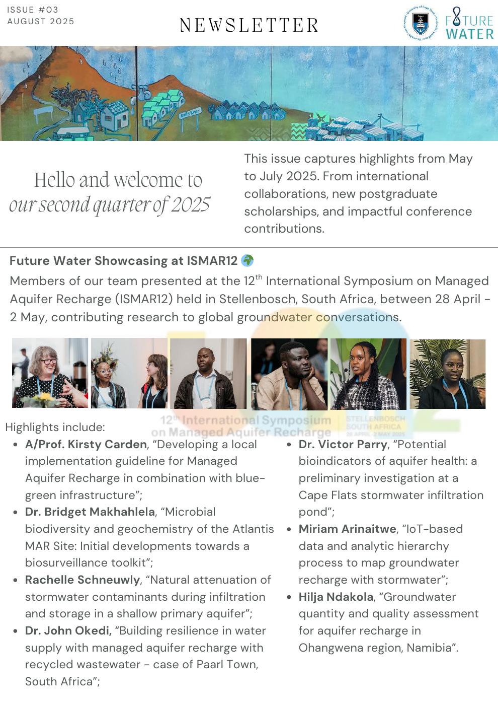 Future Water Q2 Newsletter