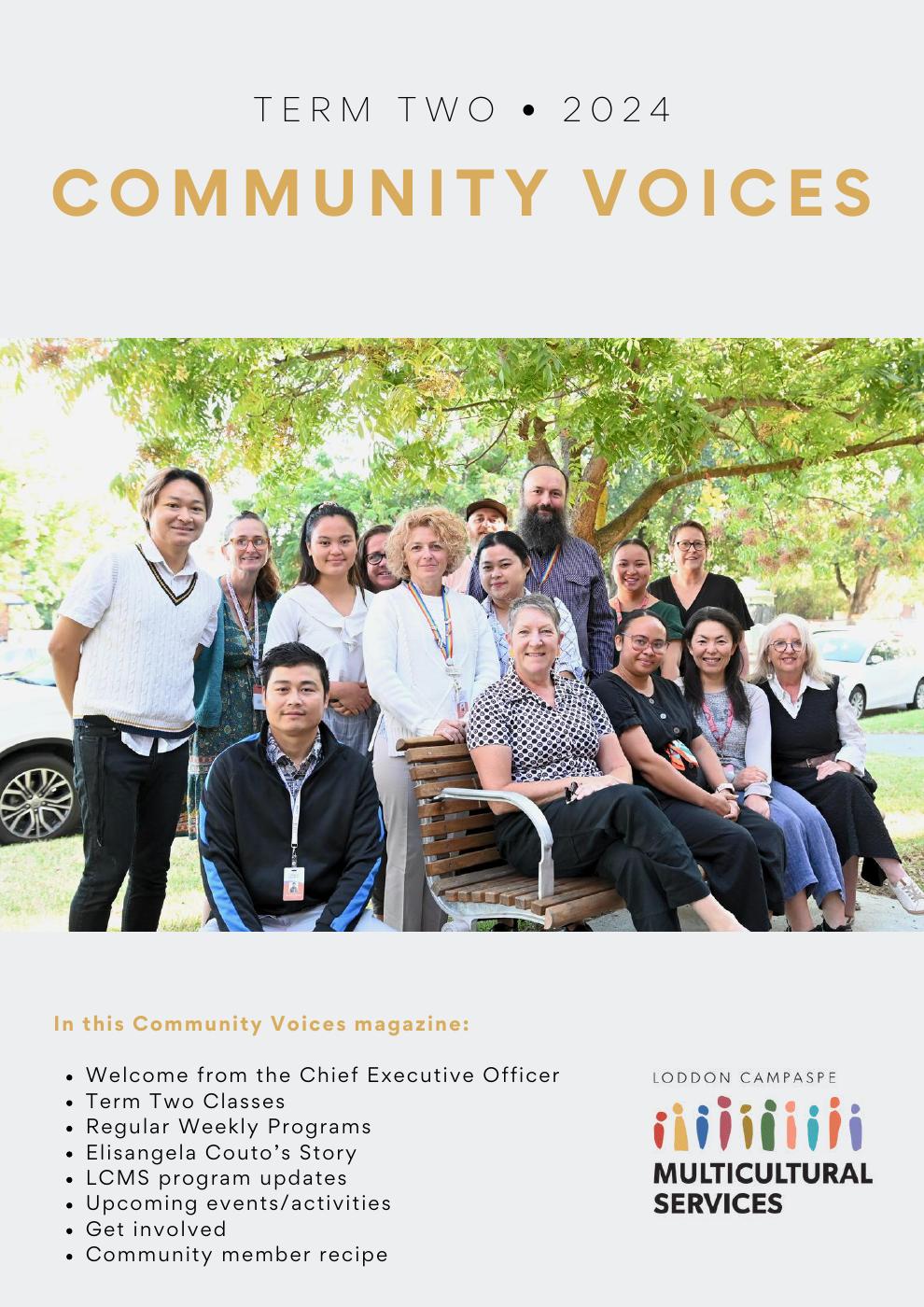 LCMS "Community Voices" Magazine