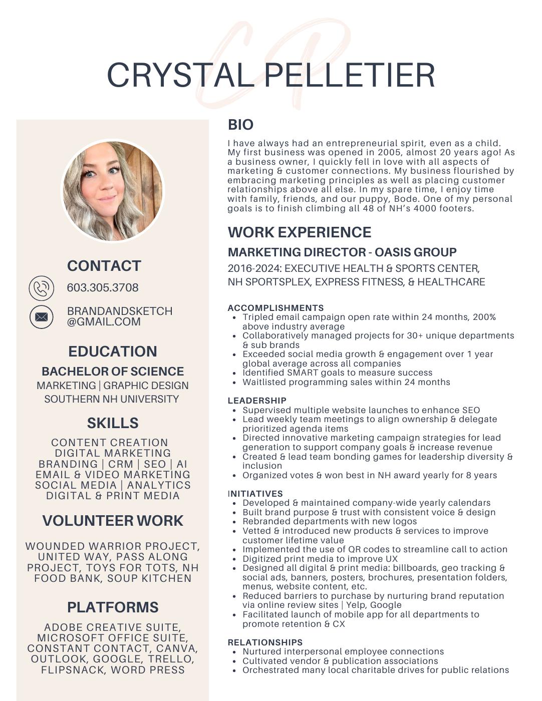 Crystal Pelletier | PDF to Flipbook