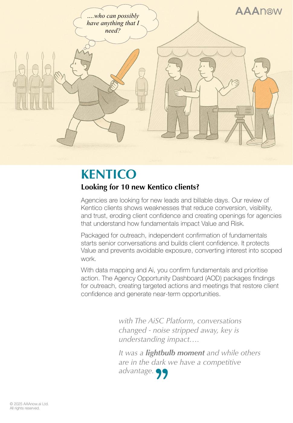 Kentico - Review of 100 Reference Clients
