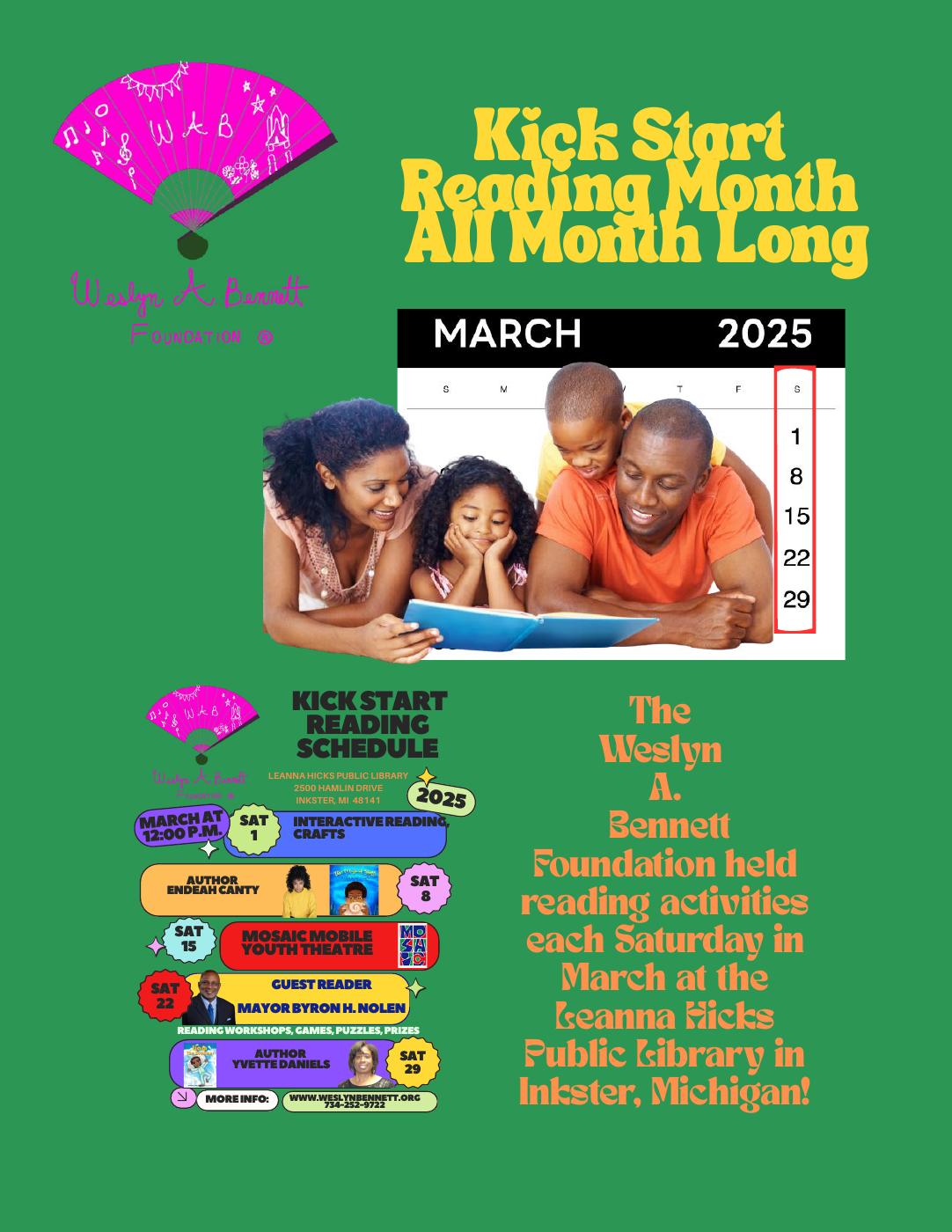 Kick Start Reading Month All Month Long | PDF to Flipbook