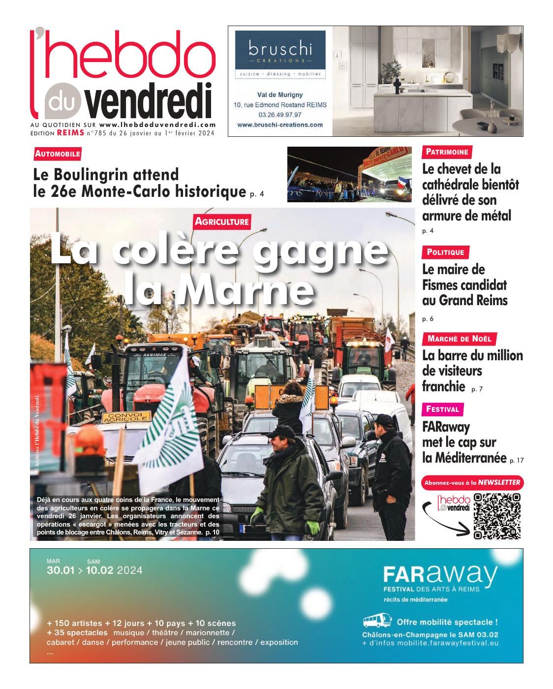 Téléchargez les anciennes éditions de l'Hebdo du Vendredi